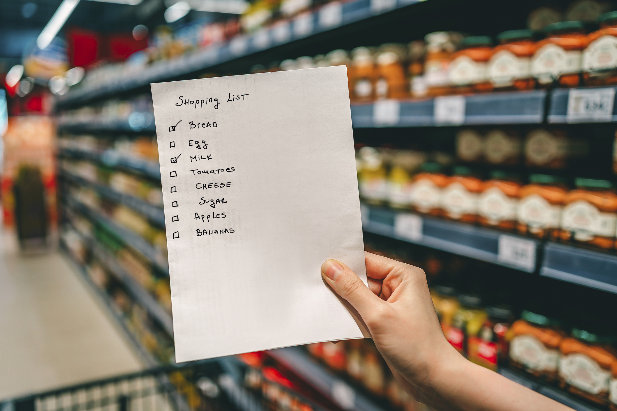 The Power of a Shopping List – The NCP Blog